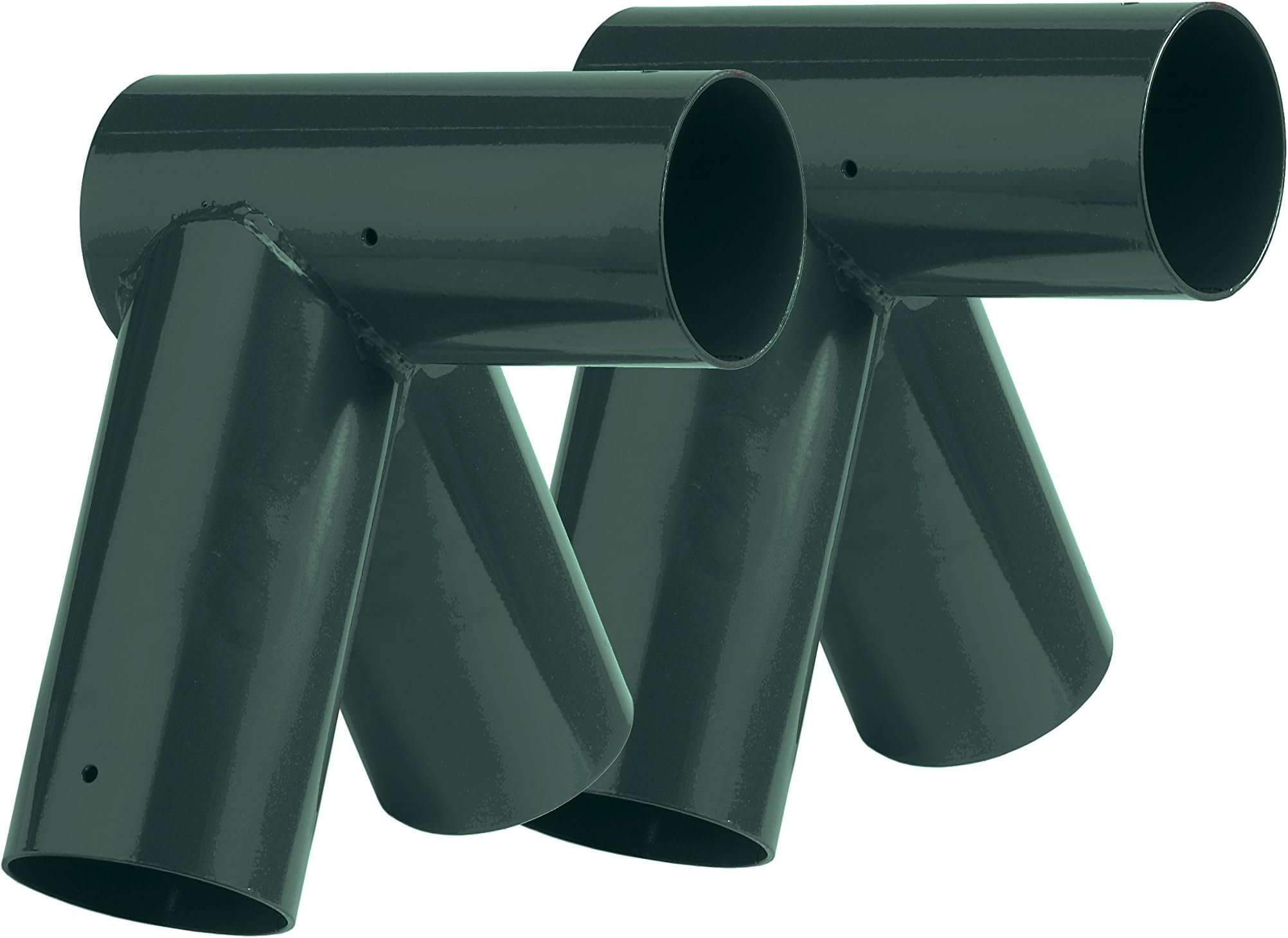 Pair (2) of 100 Degrees Extra Long Tubes Swing Brackets 4 Inch Round ...