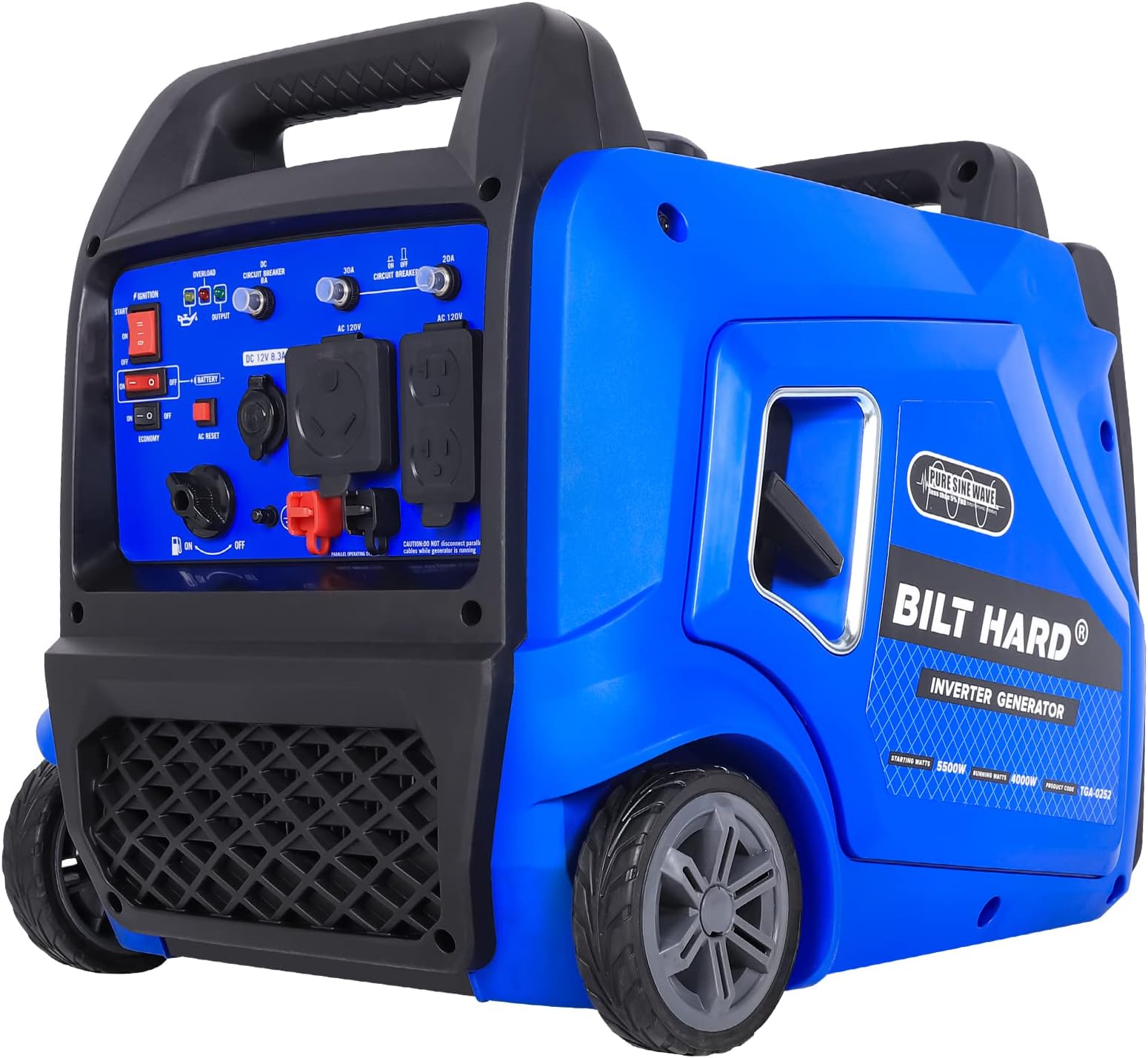 Amazon.com : Pulsar PG6580E Portable Generator, Black&White : Patio ...