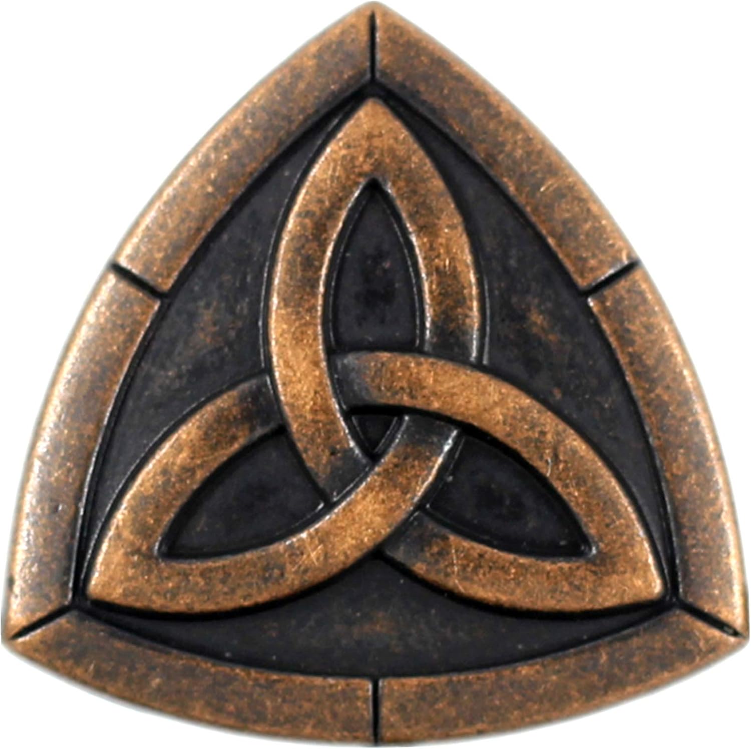 Amazon.com: Bezelry 12 Pieces Triangle Celtic Trinity Knot Metal Shank ...