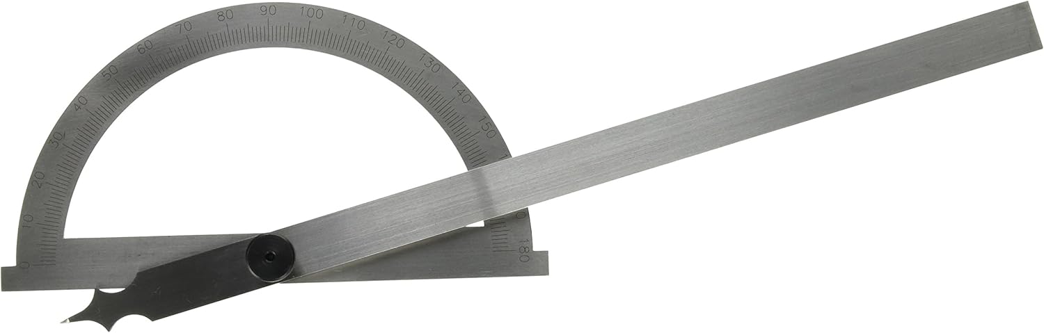 Grizzly H2687 Large Protractor with Locking Knob - Construction Marking ...