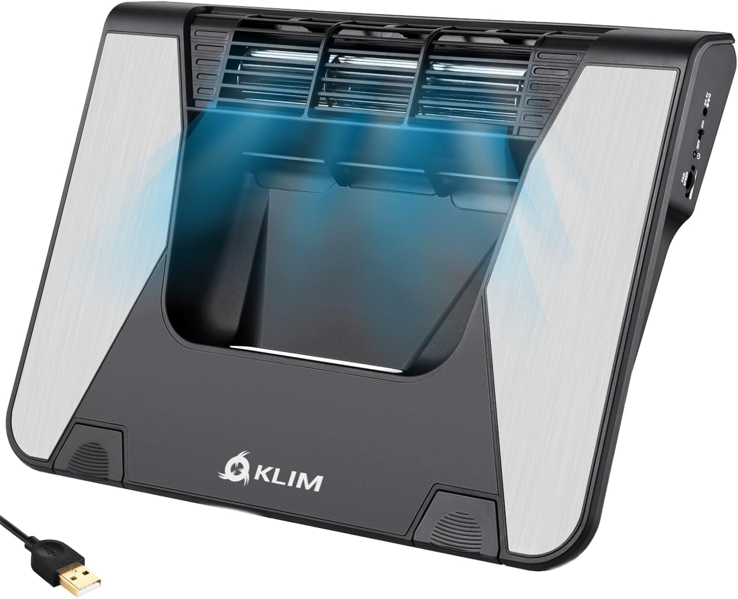 KLIM Airflow Laptop Cooling Pad - New - Powerful Cross Flow Turbines ...