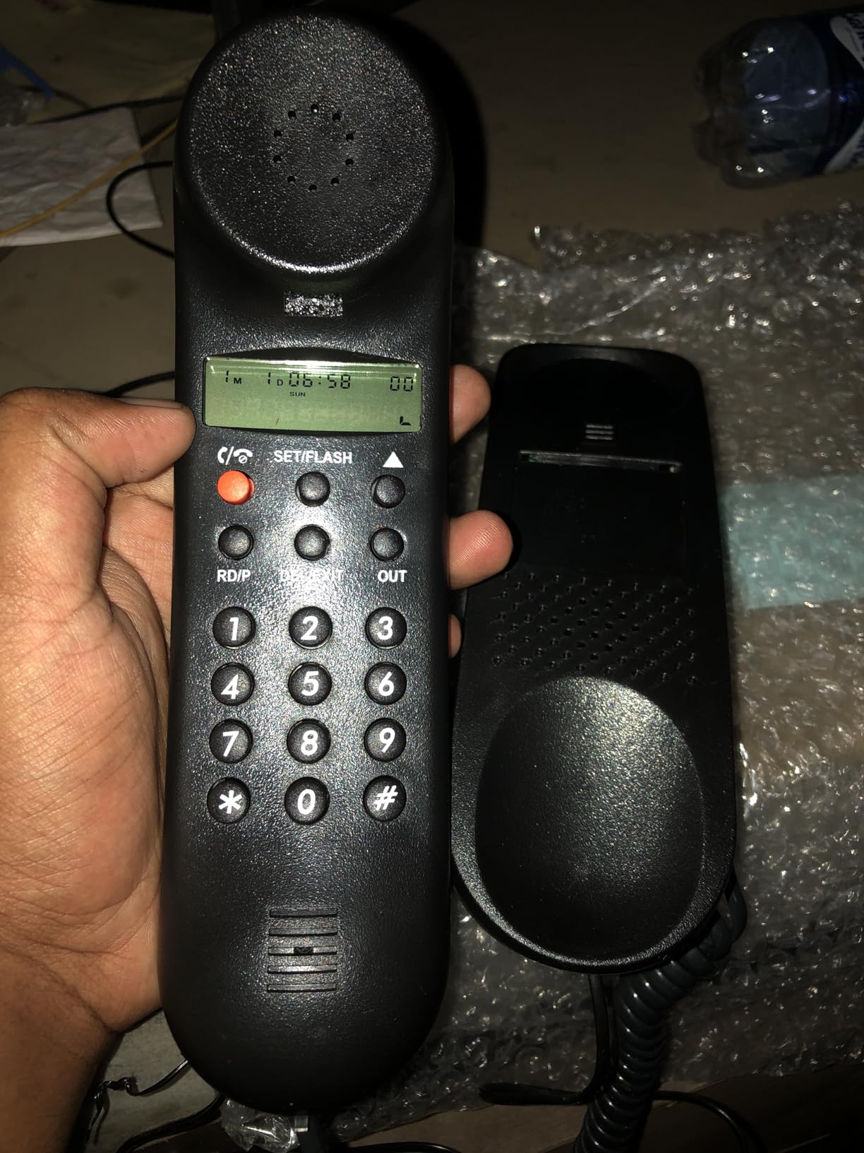 (Refurbished) Beetel M25 Corded Landline Phone with Caller ID : Amazon ...