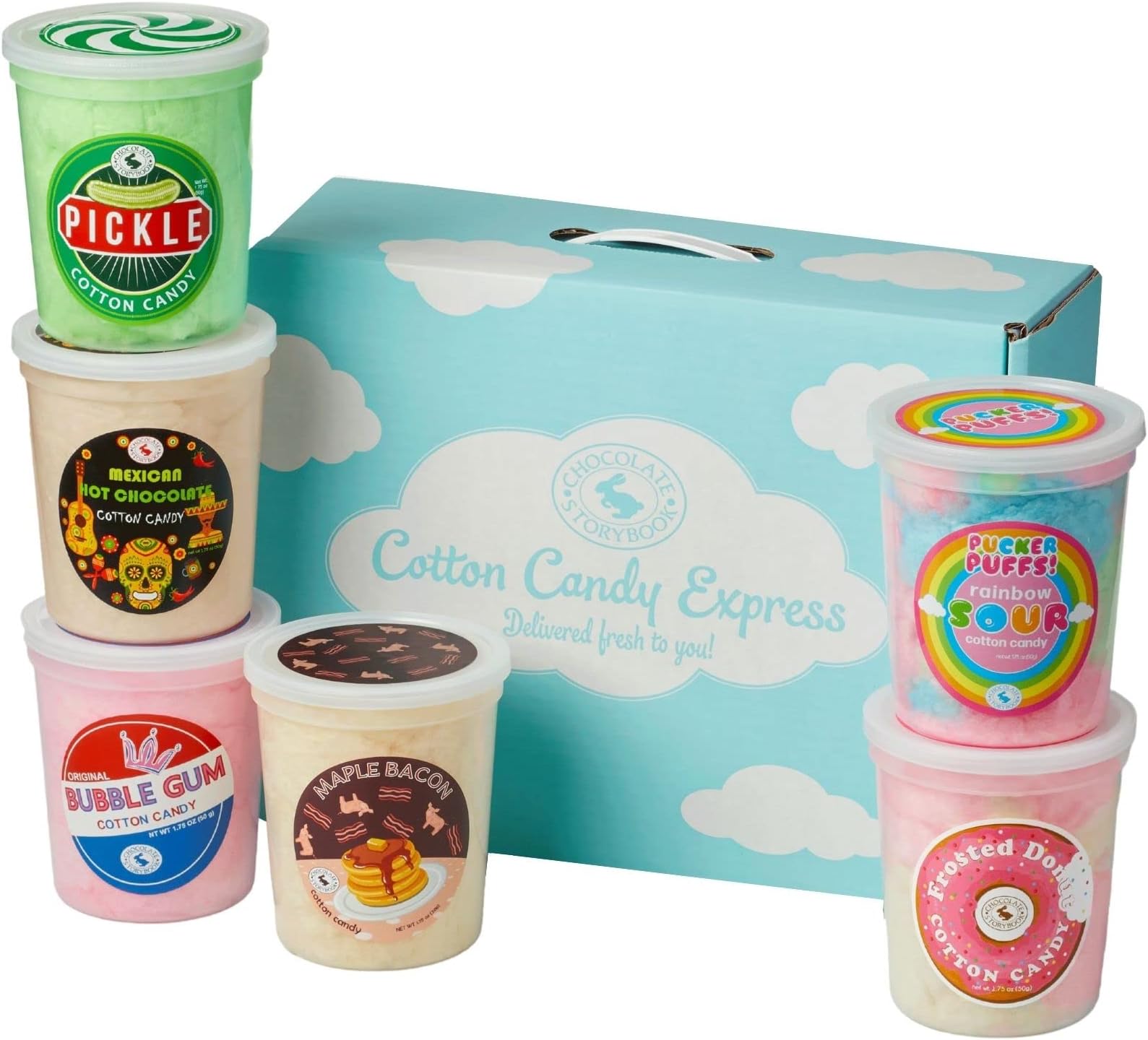 Amazon.com : Classic Pink Cotton Candy 3 pack – Unique Idea for ...