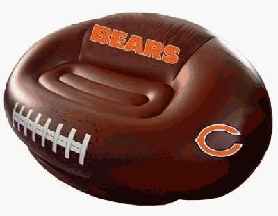 Amazon.com: Chicago Bears Inflatable Sofa : Sports & Outdoors