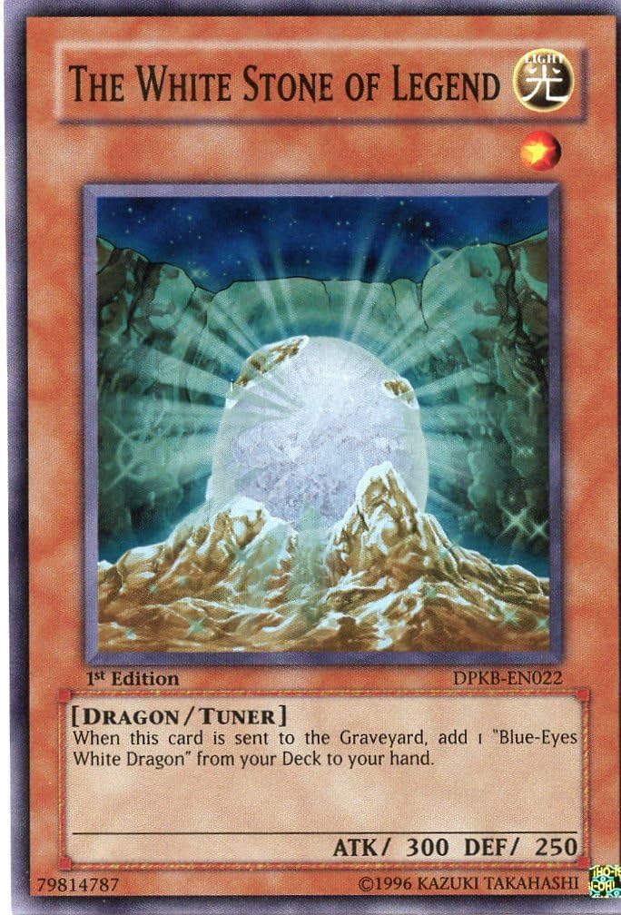 Amazon.com: Yu-Gi-Oh! - THE WHITE STONE OF LEGEND DPKB-EN022 1st ...