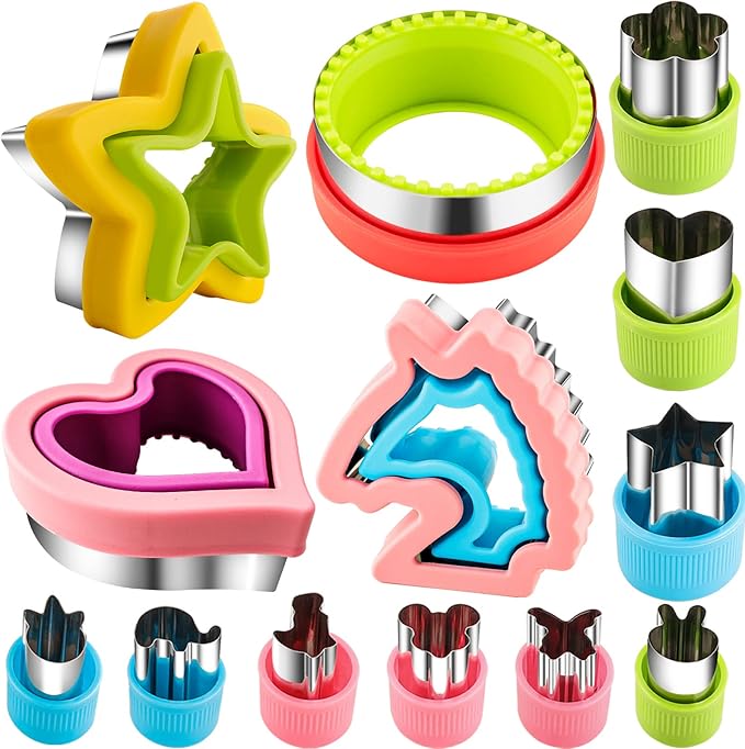 Amazon.com: Sandwich Cutter and Sealer for Kids 13pcs Bread Decruster ...
