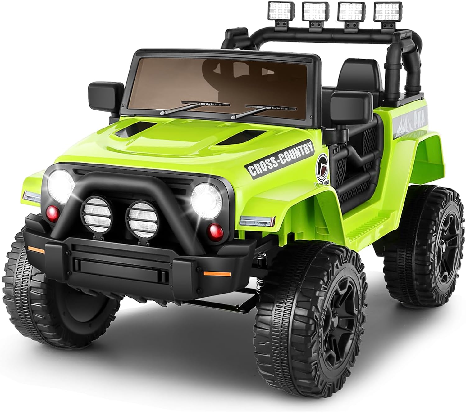 Amazon.com: Hikole Kids Electric Car, 12V Battery Powered Cars with ...