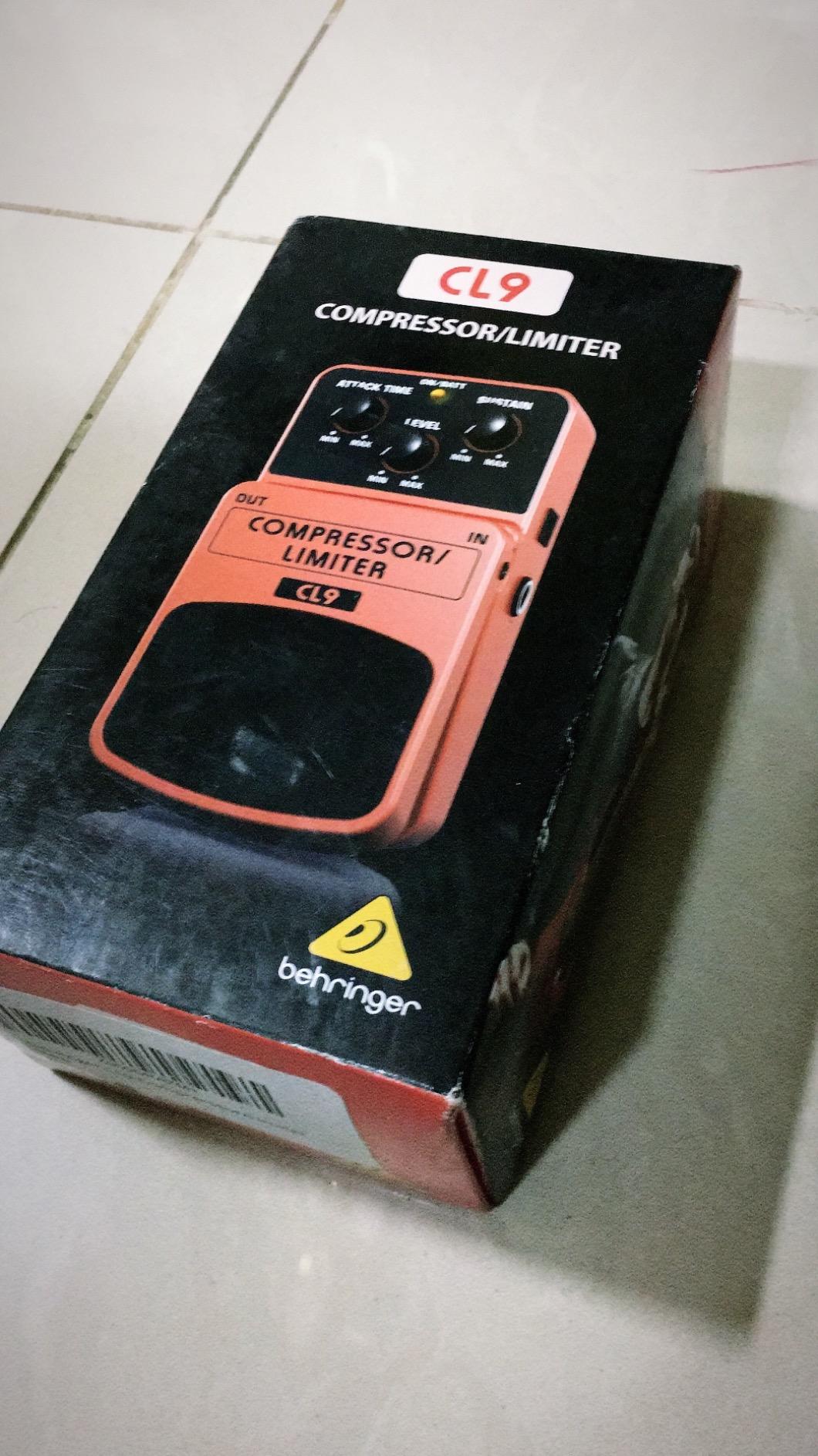 Behringer COMPRESSOR/LIMITER CL9 Classic Compressor/Limiter Effects ...