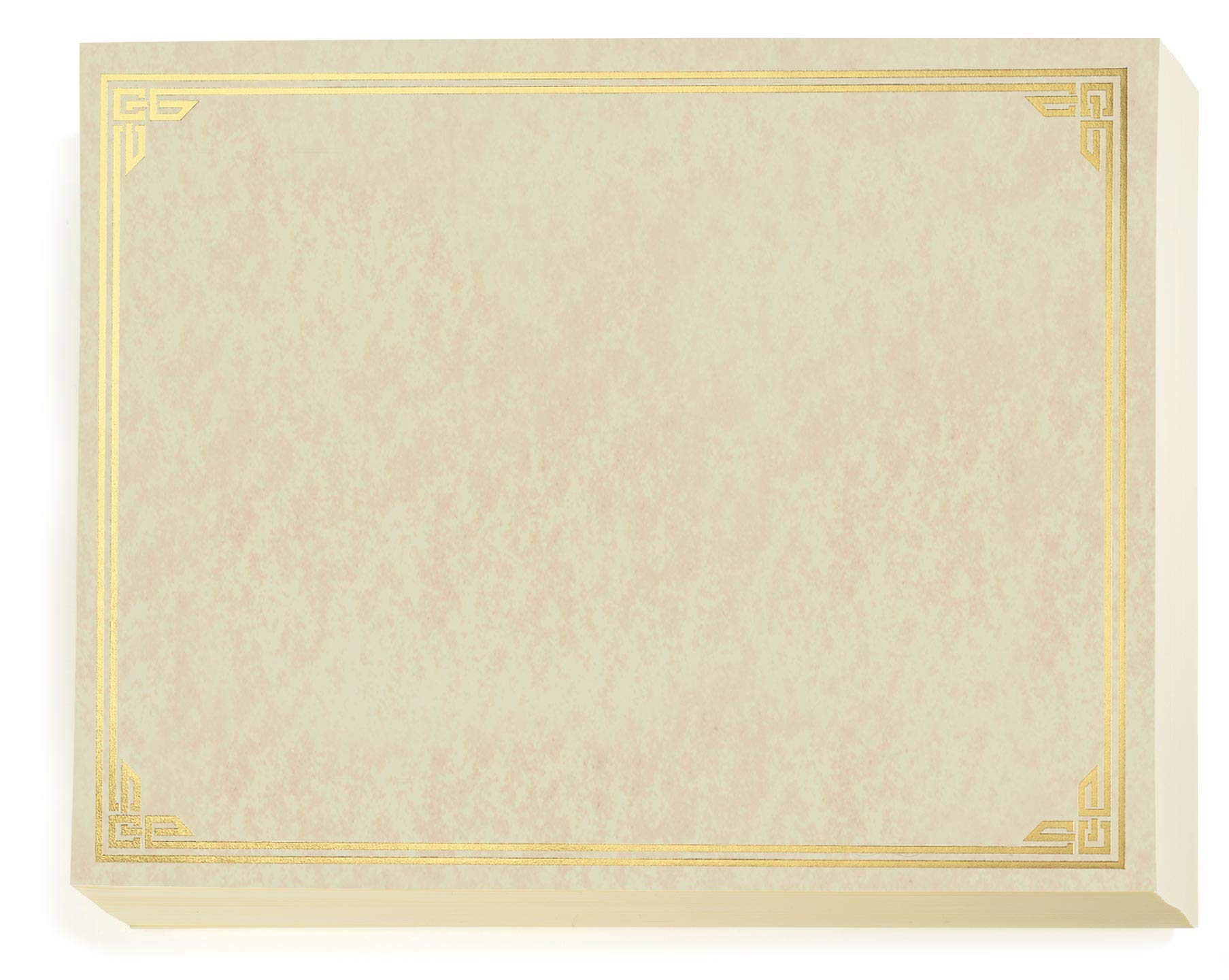 Paperdirect Gold Foil On Aged Parchment Classic Parchment Specialty ...