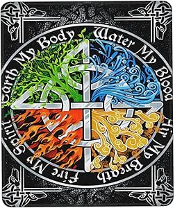 Amazon.com: Odin Thor Viking Norse Pagan Symbols Mouse Pad, Non-Slip ...