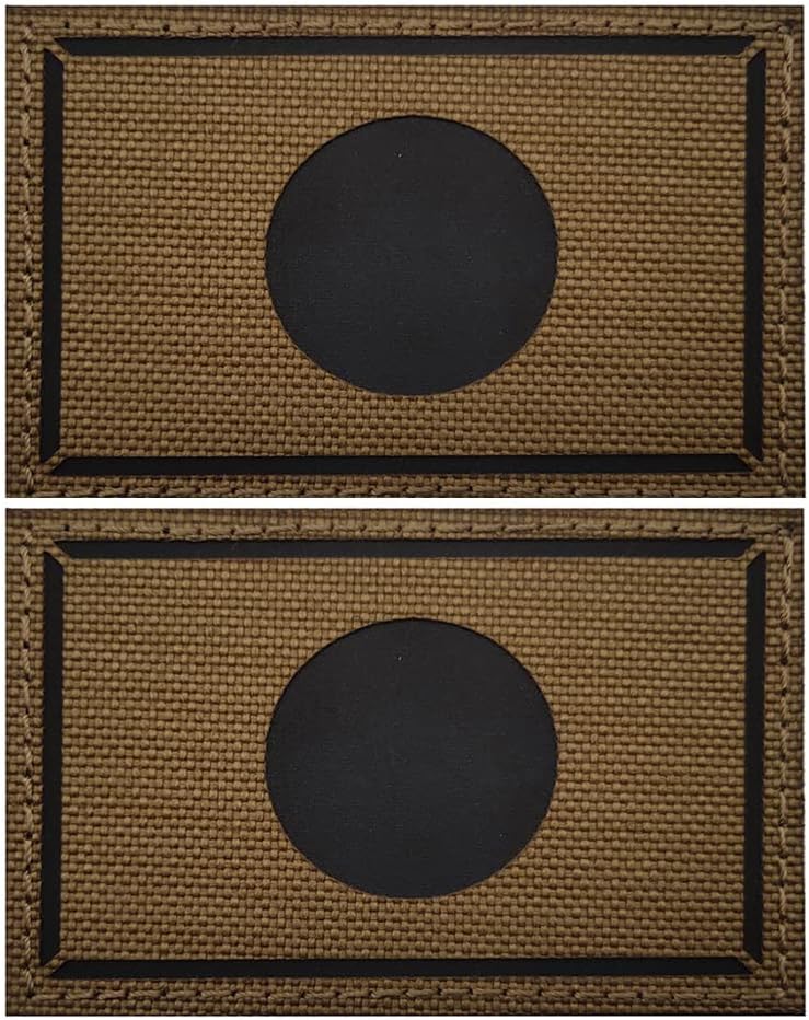 Amazon.com: Japan Reflective Flag Patch Japanese IR Infrared Tactical ...