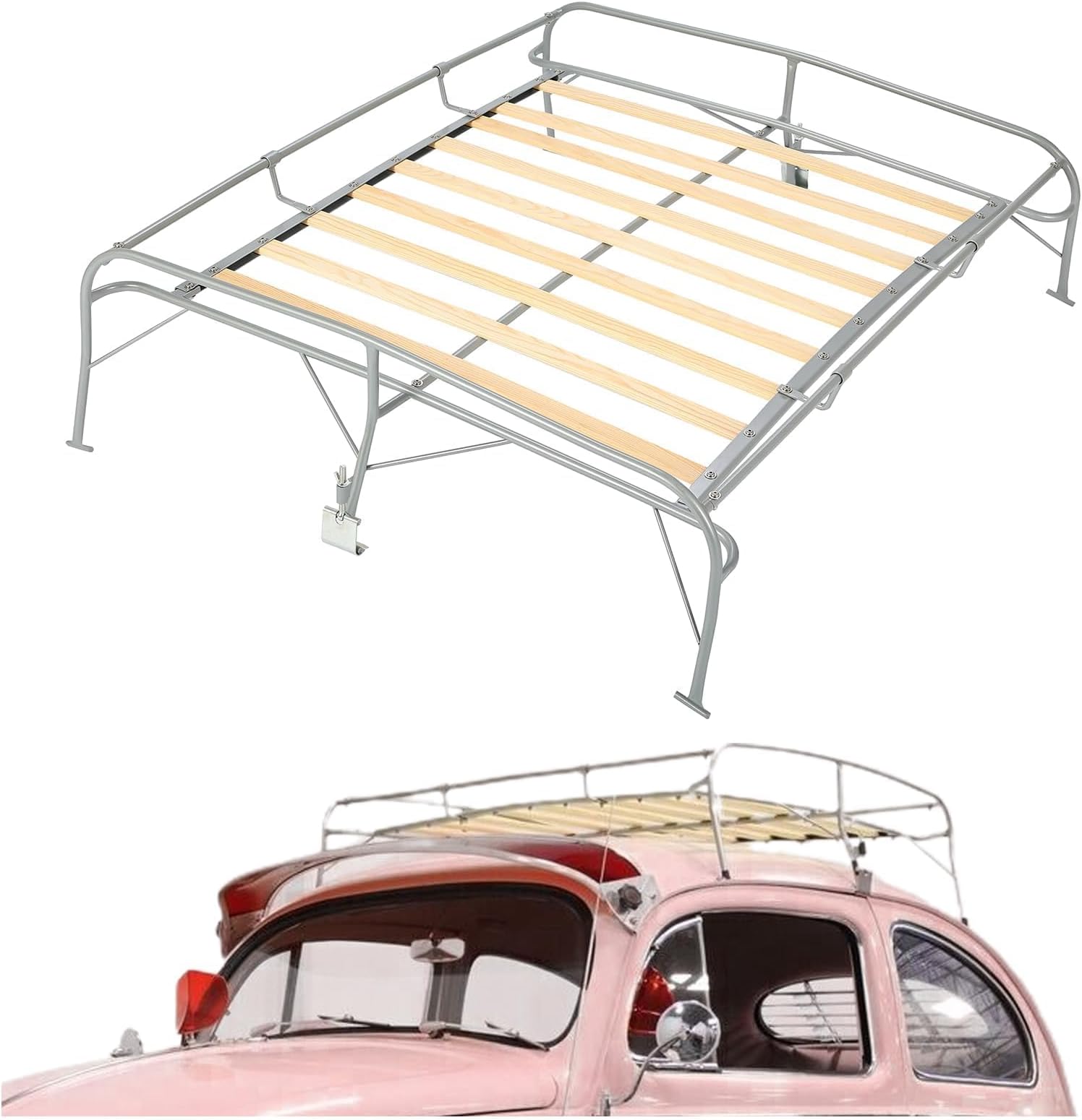 Amazon.com: KUAFU Roof Cargo Rack Compatible with All Volkswagen Beetle ...