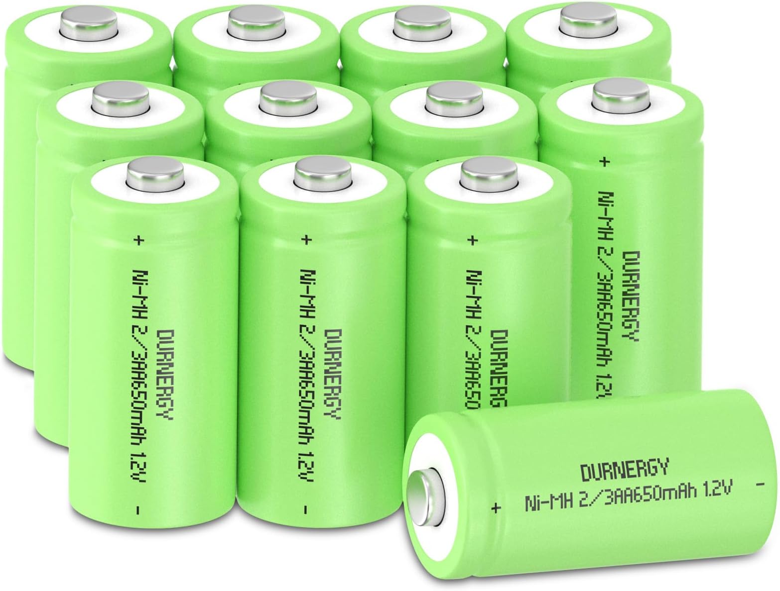Amazon.com: 1x 2/3 AA NI-Cd Battery Rechargeable Westinghouse 1.2 V ...