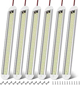 Amazon.com: CT CAPETRONIX 12v LED Interior Light Bar, 120LEDs 1500LM 8W ...