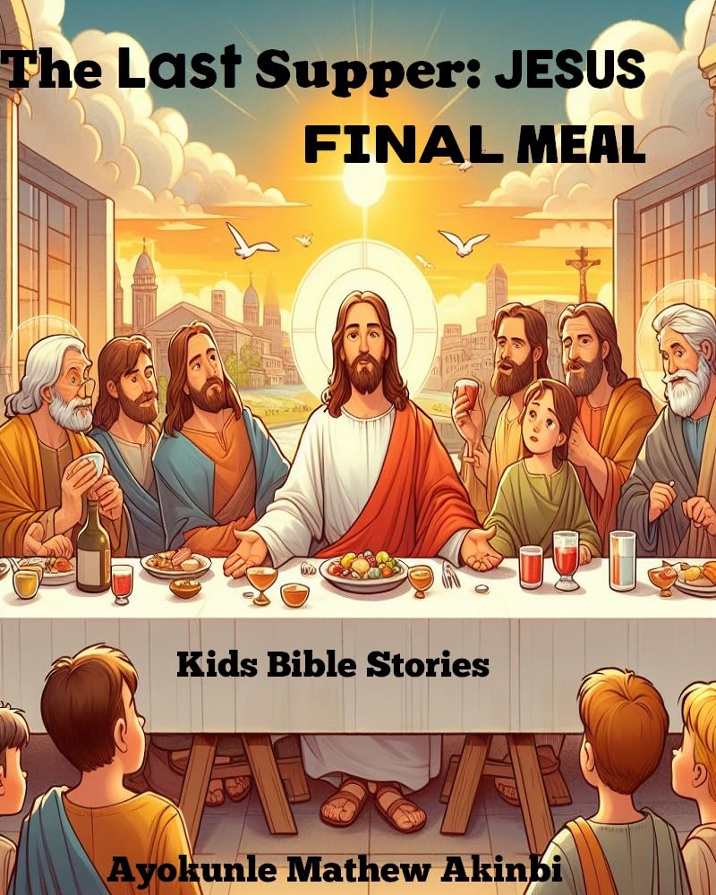 The Last Supper: Jesus Final Meal Kids Bible Stories eBook : Akinbi ...