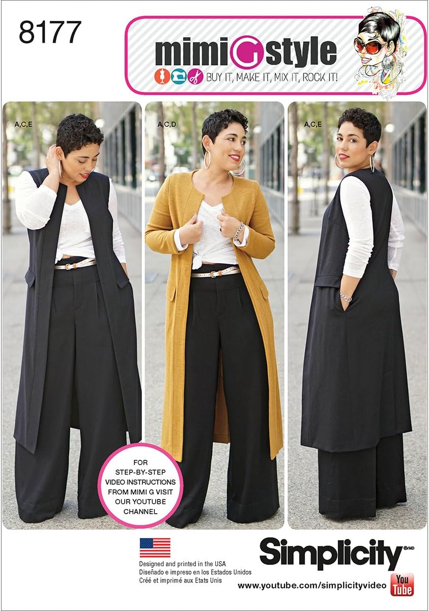 Style Arc Sewing Pattern - Daisy Designer Pant (Sizes 18-30) : Amazon ...