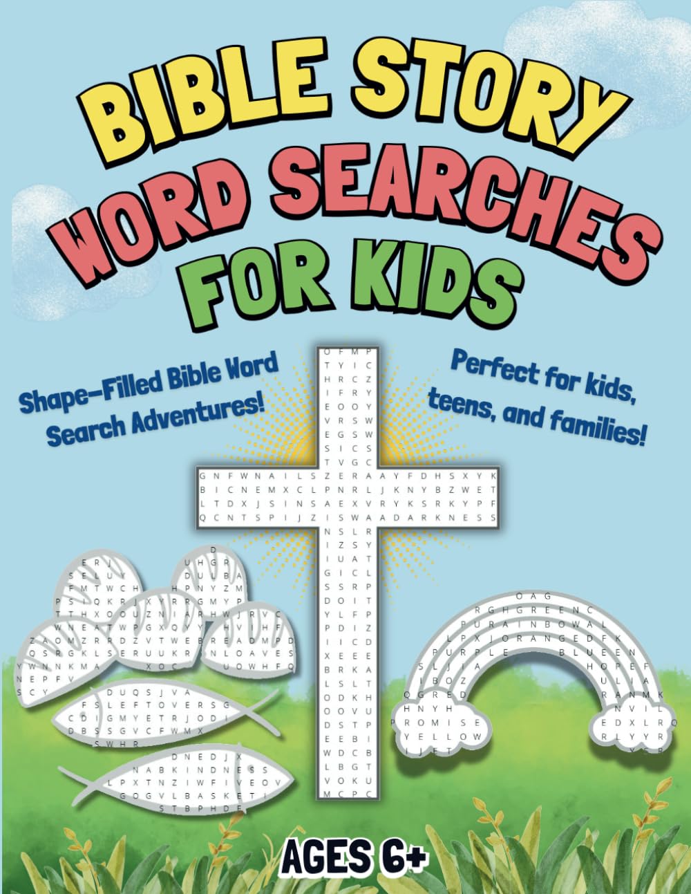 Bible Story Word Searches For Kids: Learn and Love God’s Word Through ...