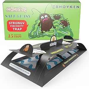 Amazon.com : Roach Trap Cockroach Traps Killer Roach Indoor Sticky Glue ...