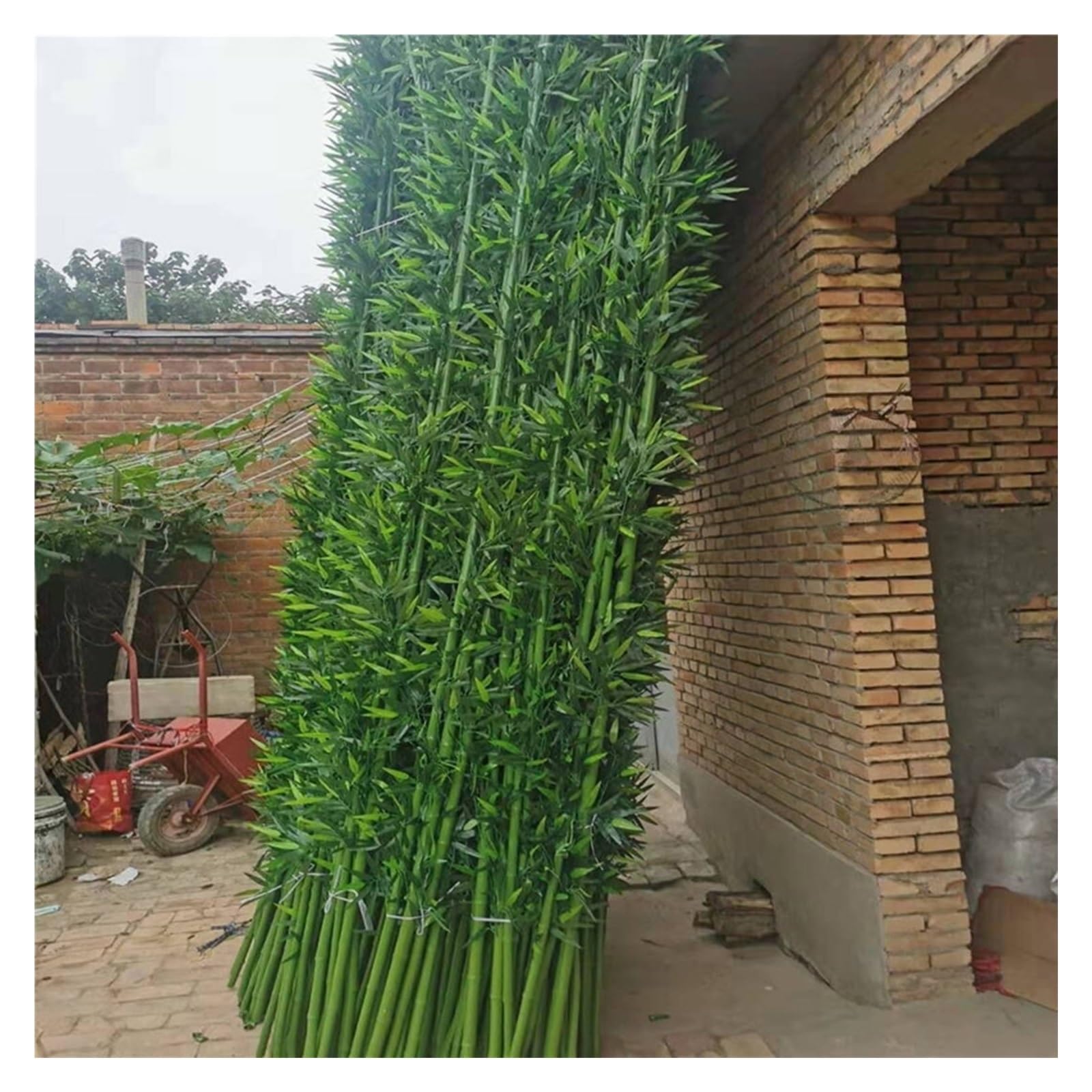 Amazon.com: 3ft 4ft 5ft 6ft 6.5ft 7ft Extra Tall Artificial Bamboo ...
