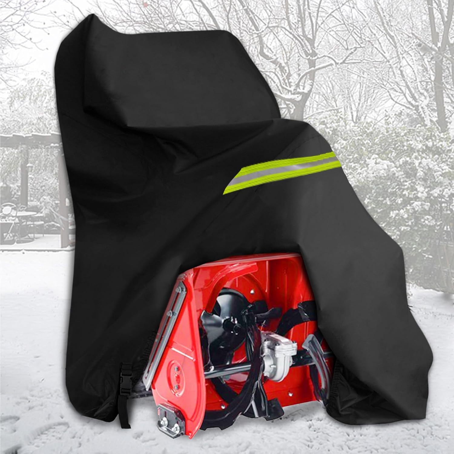 Amazon.com : QYMOTO XL Large Snow Blower Cover, Outdoor 600D Waterproof ...