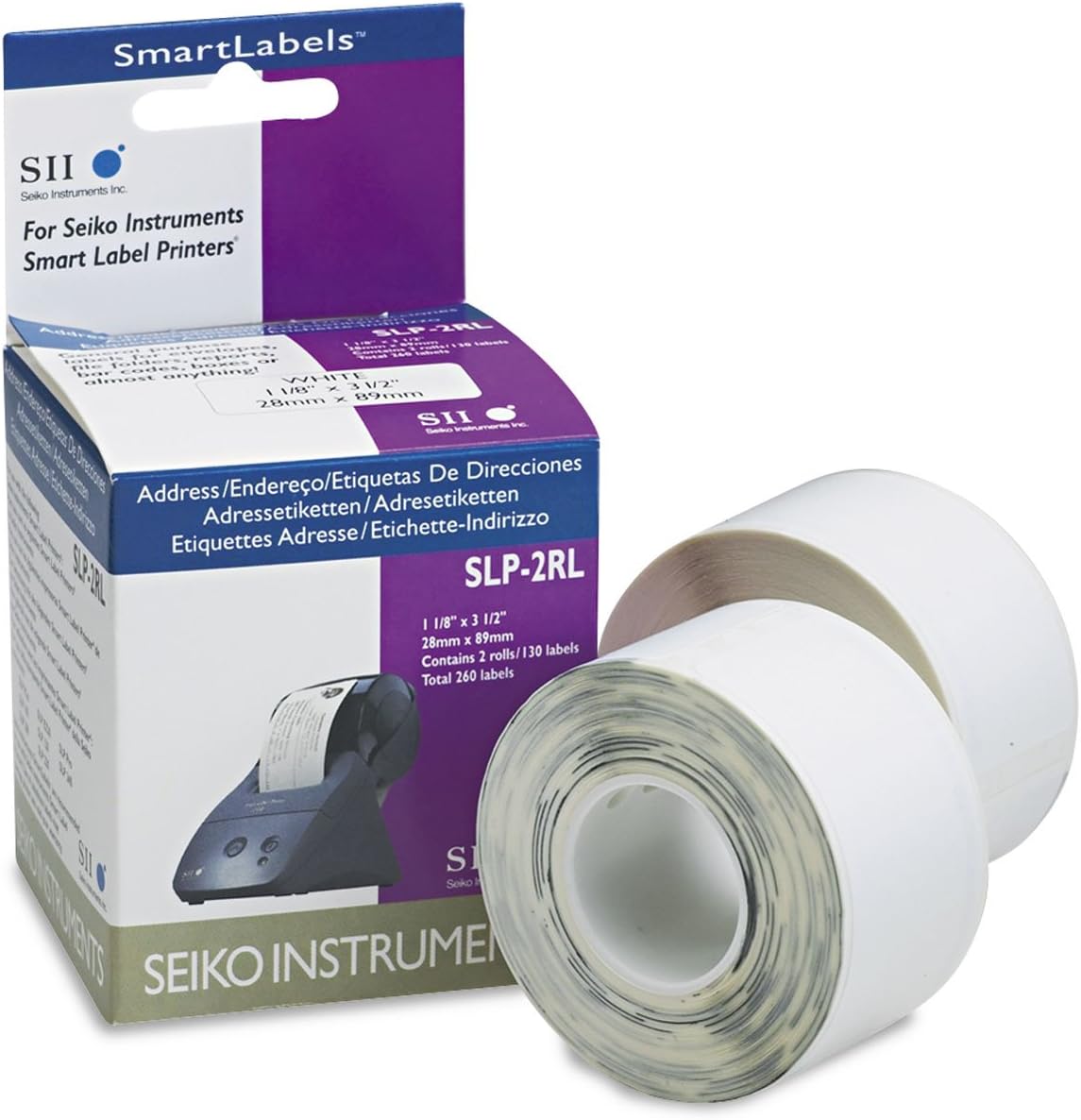 Amazon.com: Seiko SmartLabel SLP-MRL Multipurpose Label : Office Products