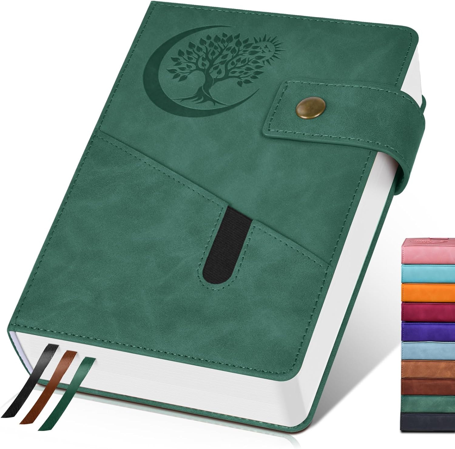 Amazon.com : 365 Page Thick Lined Journal Notebook for Men Women, A5 ...