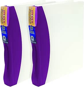 Amazon.com : Storex DuraTech Binder, 1-Inch, Hard Poly, Purple, Case of ...