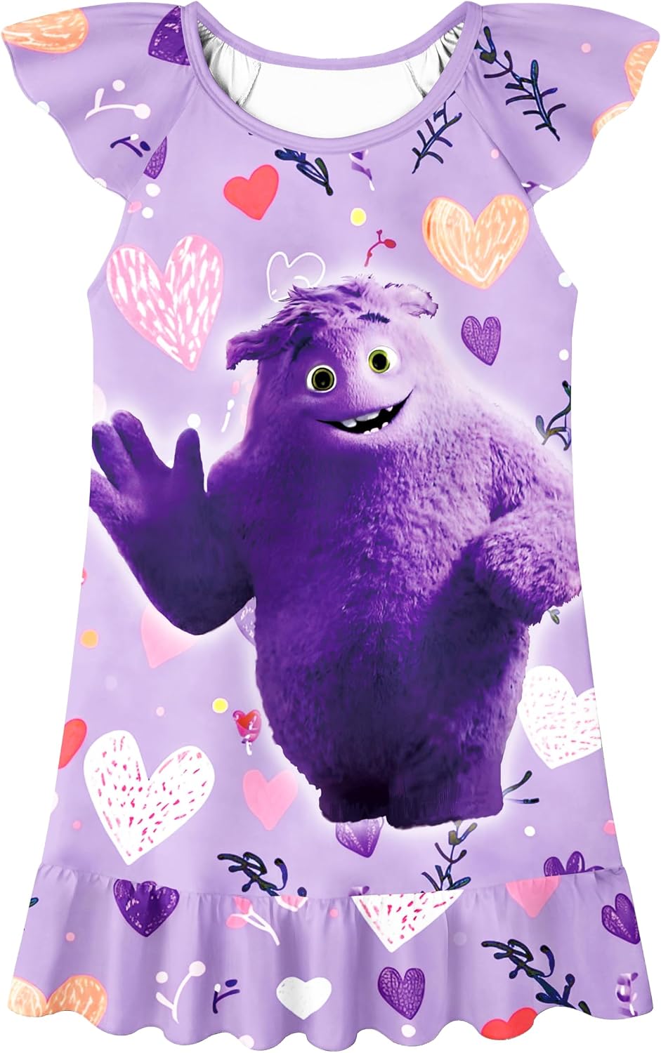 Amazon.com: QUANWPS Girls Imaginary Friends Princess Dress Cartoon ...