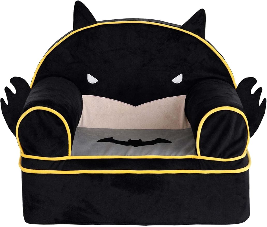 Amazon.com: Fun Costumes Batman Face Chair Lounger Seat, DC Comics ...