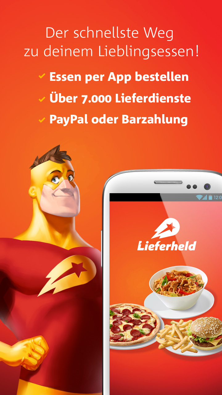 Lieferheld - Pizza, Pasta und Sushi:www.amazon.com:Appstore for Android