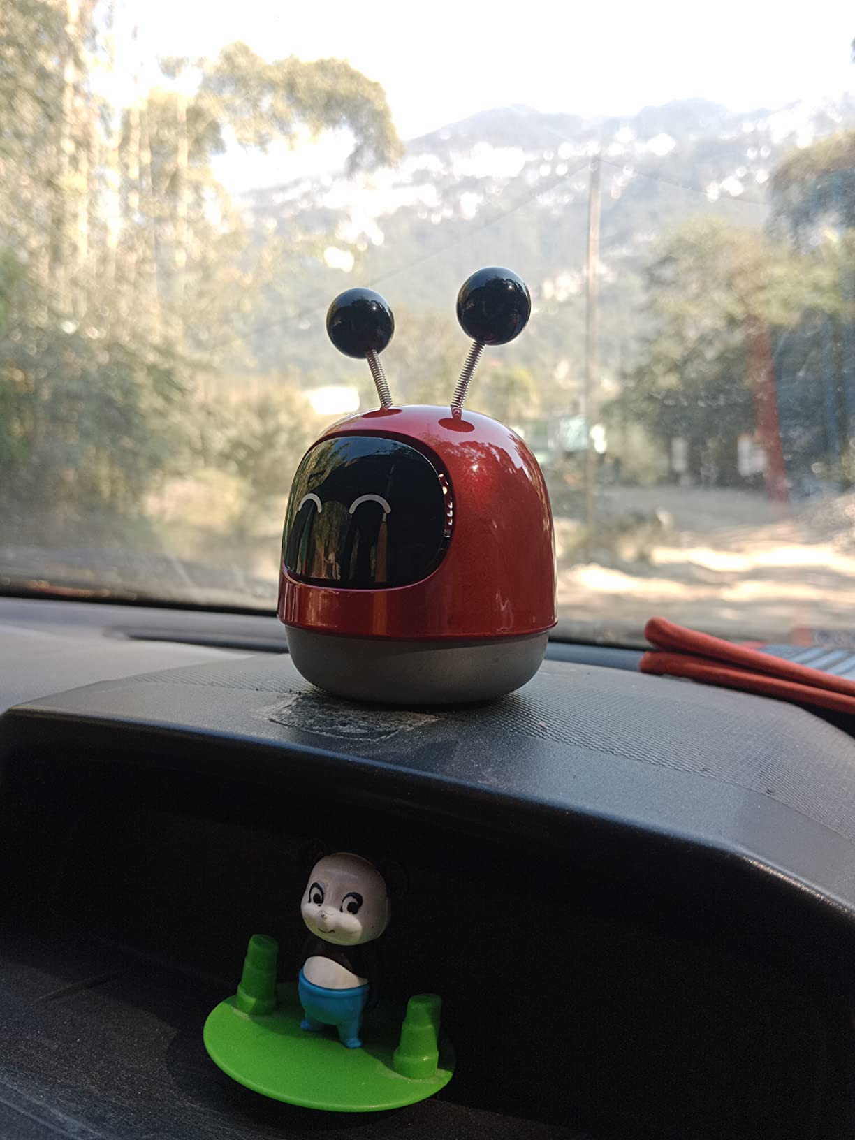 Budget Gadget By ACLIX Mini Robot Car Perfume For Car Dashboard Decoration Suitable For All Cars ...