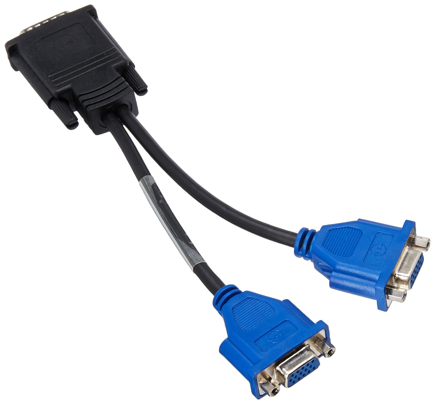 Molex VGA Y Cable Splitter DMS-59 Connector 1xLFH to 2xVGA for Dual ...