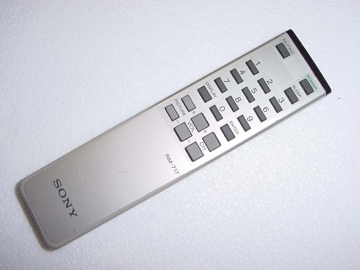Amazon.com: Sony RM-729 Vintage TV System Remote Control for KV1320UB ...