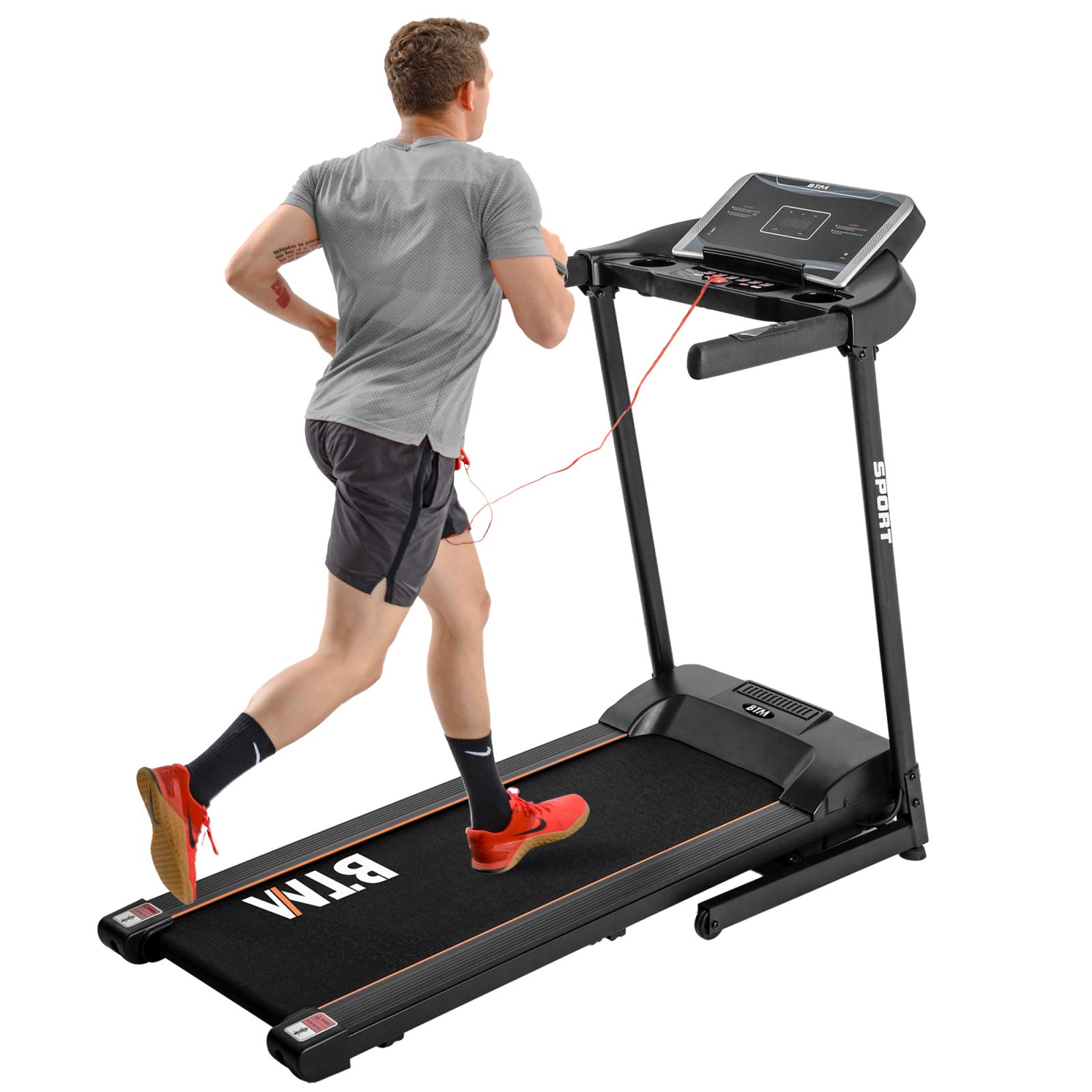 Motorized Treadmill Electric Walking Machine 2 0hp With 12 Preset ...