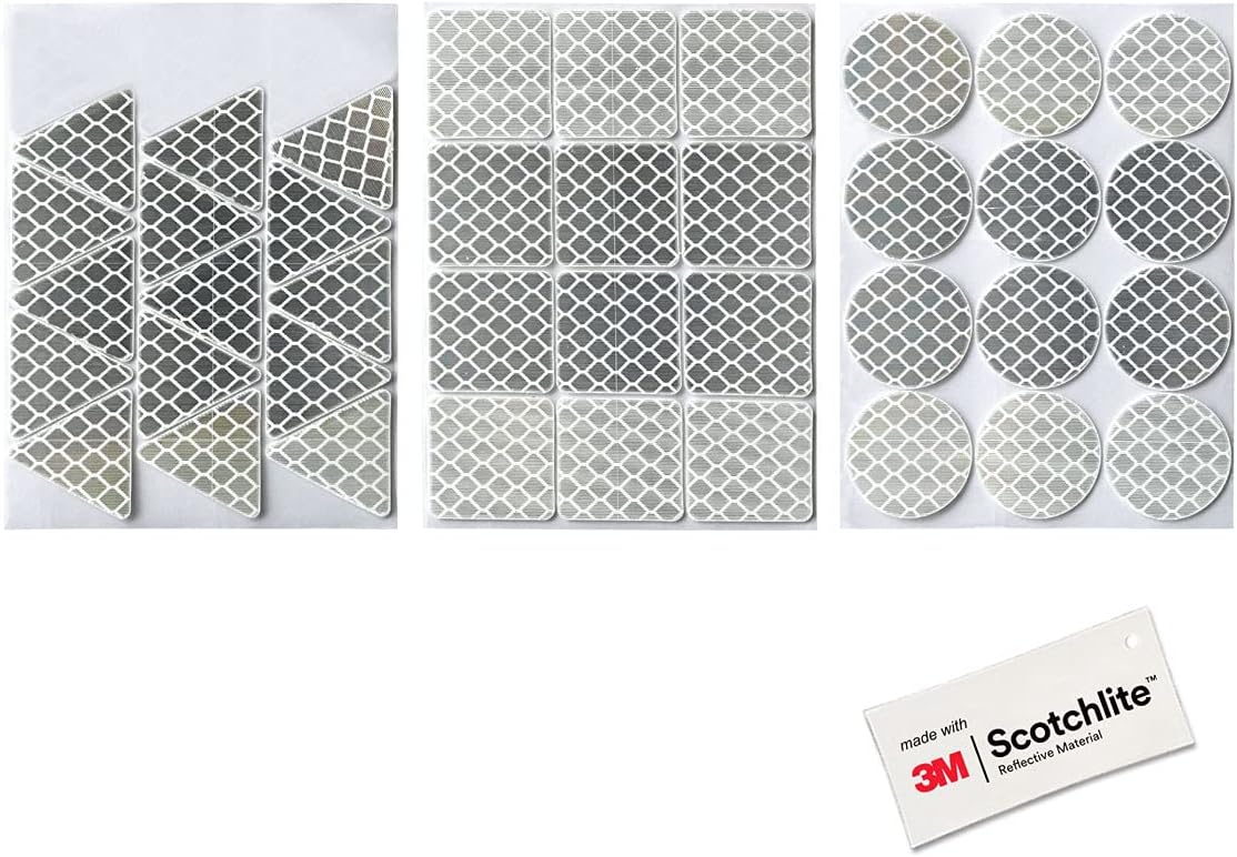 Amazon.com: American Sign Products 3" Reflective Stickers 3M 983-72NL ...