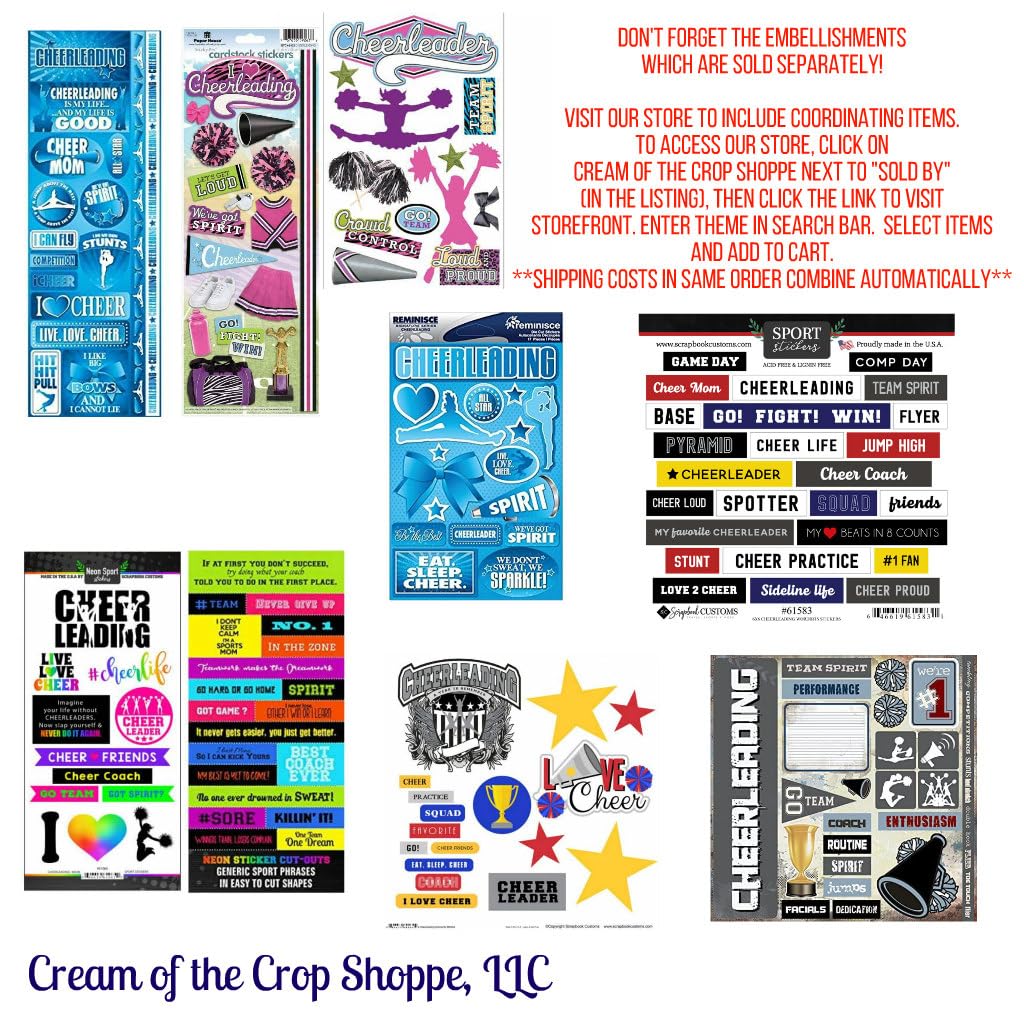 Cheerleading Scrapbooks