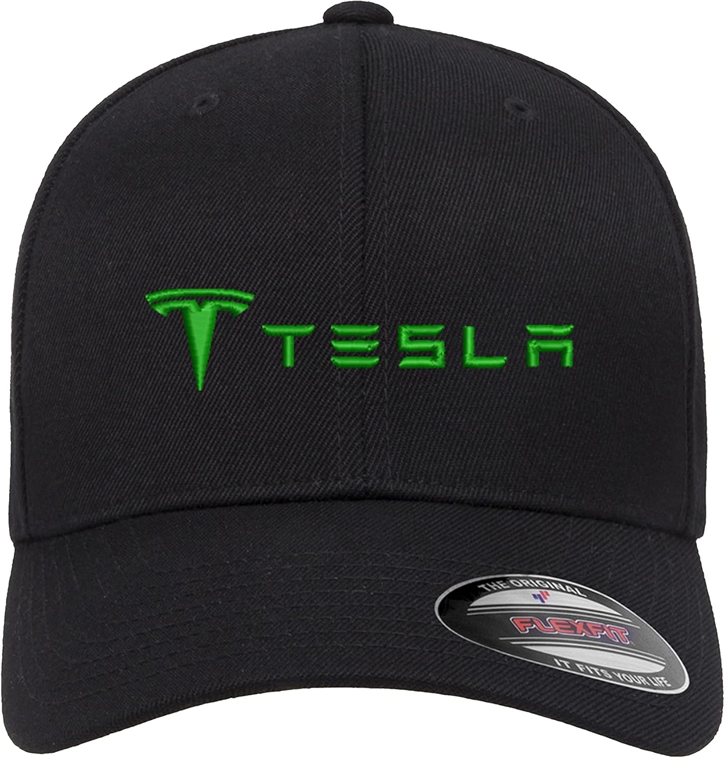 Tesla Motors Model 3 Model S Car Flexfit Embroidered Hat Baseball Cap ...