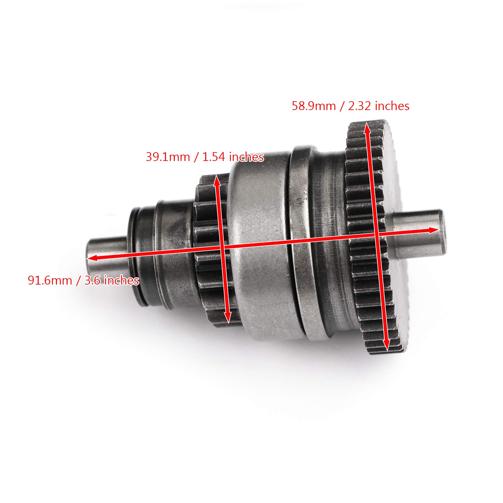 Snapklik.com : Starter Drive Bendix Gear For CAN-AM 330/400/450 ...