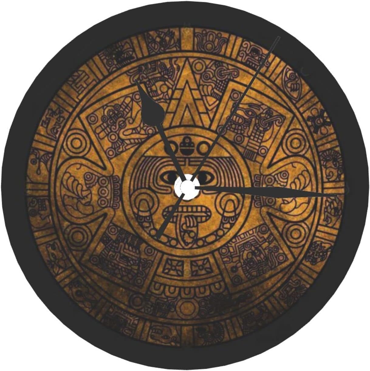 Gefle Calendario azteca Maya con piedra de sol silenciosa, sin ...