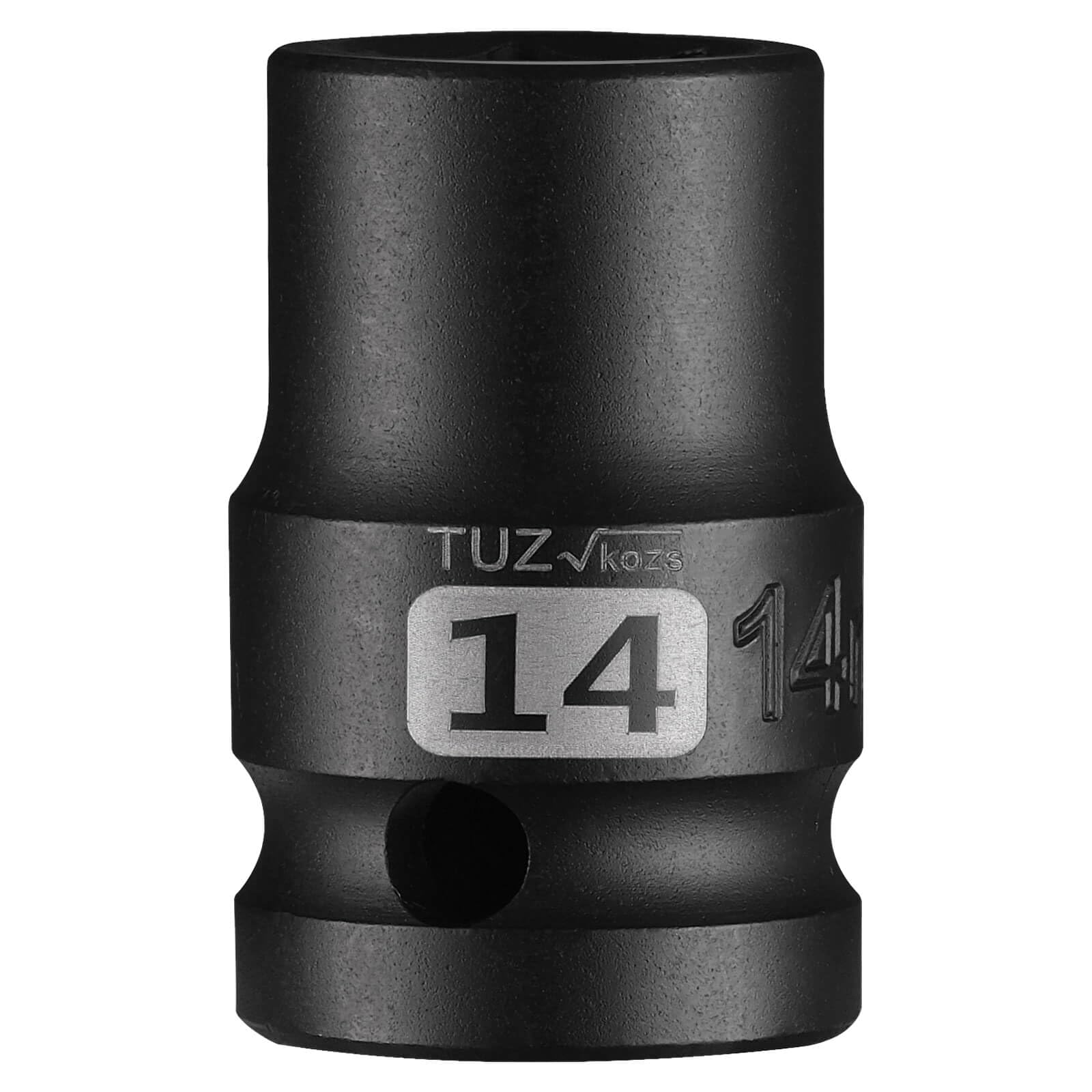 Amazon.com: 1/2 Inch Drive 14mm Shallow Impact Socket, Chrome ...