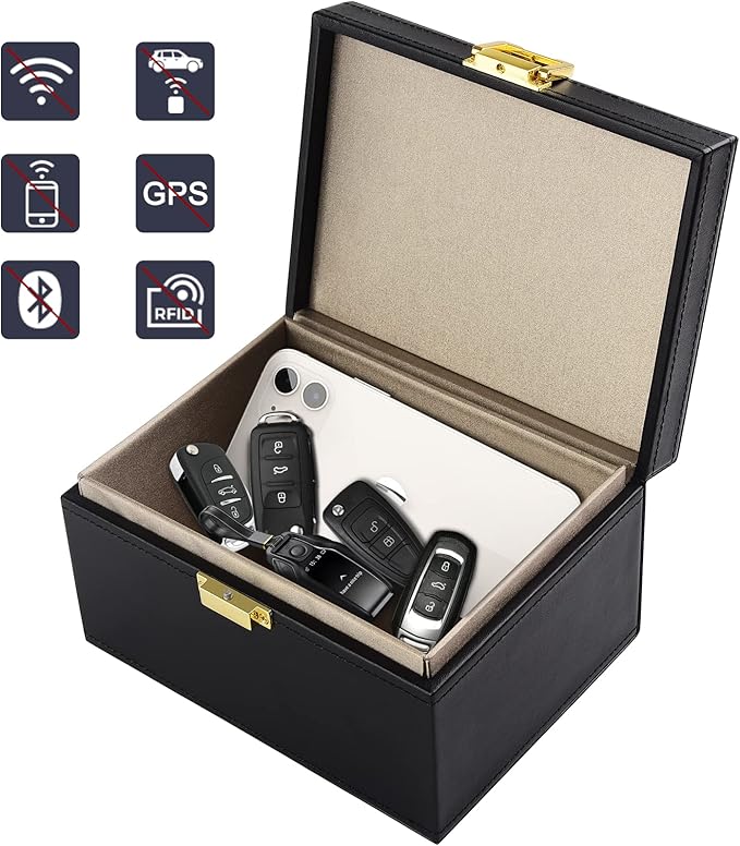 Amazon.com: Faraday Box, [Newest Version] Diyife RFID Box for Car Keys ...