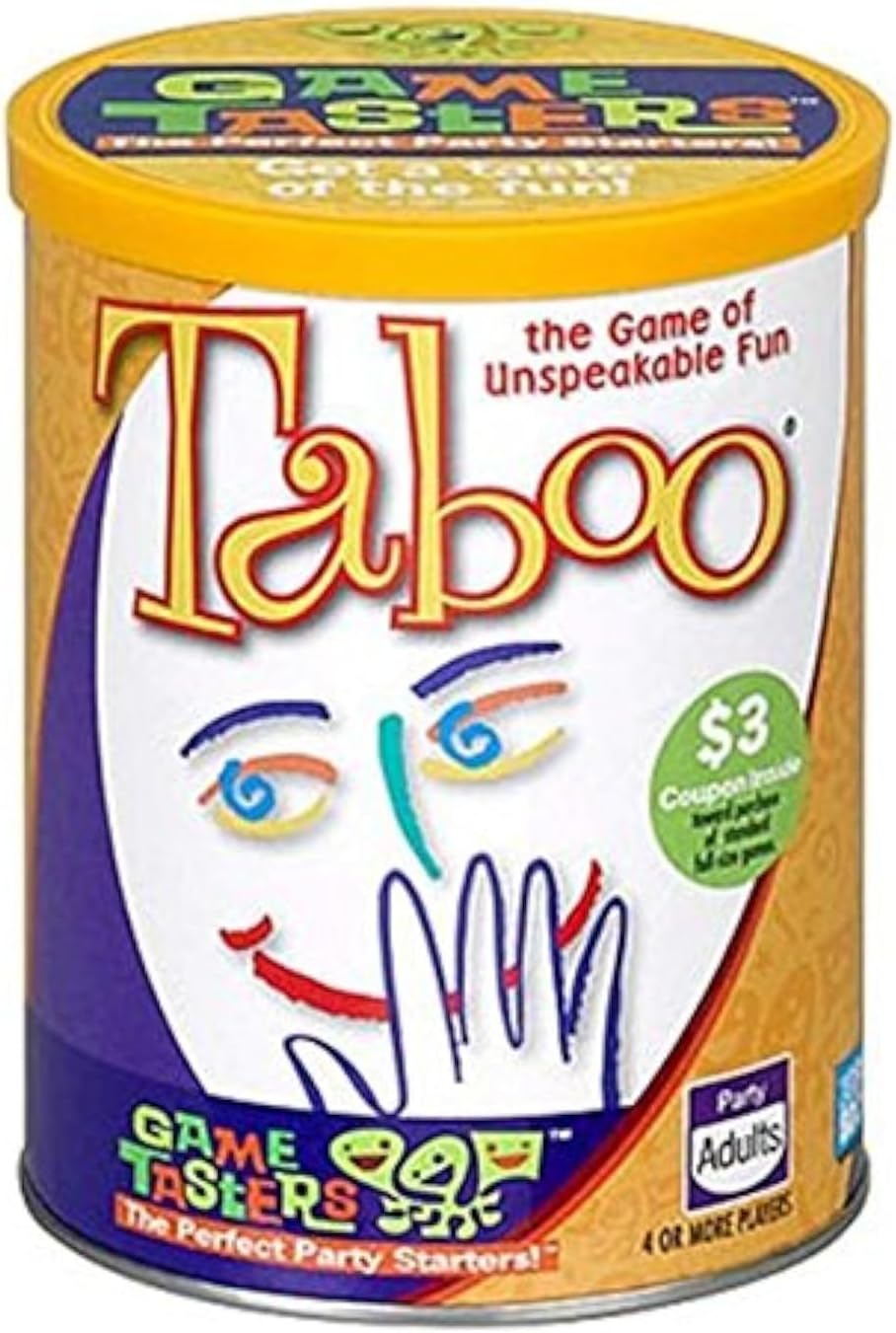 Amazon.com: Game Tasters Taboo Game : Toys & Games