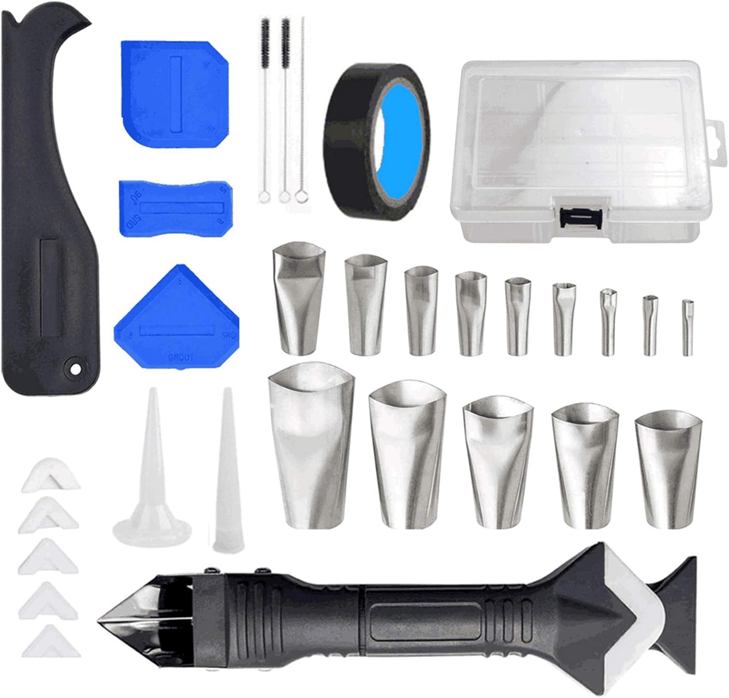 32pcs Silicone Caulking Tools,3 in 1 Caulking Tool Kit,Caulk Remover ...