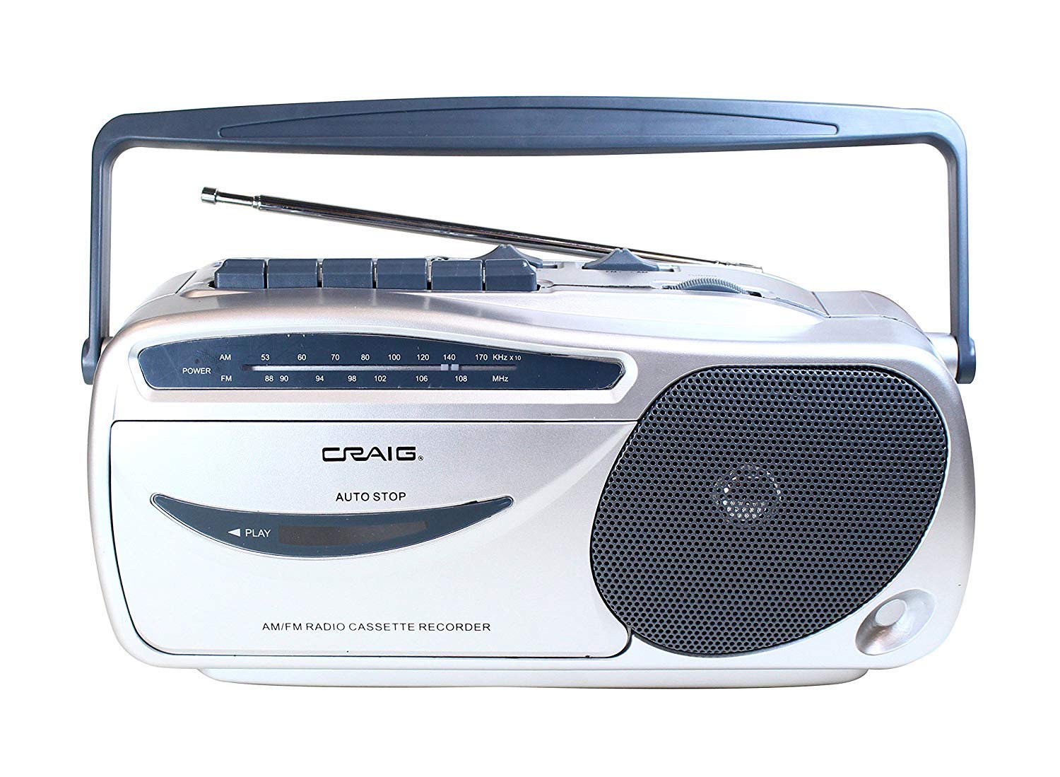 Craig Cd6911 Portable Cassette Player Recorder With Am Fm Radio ...