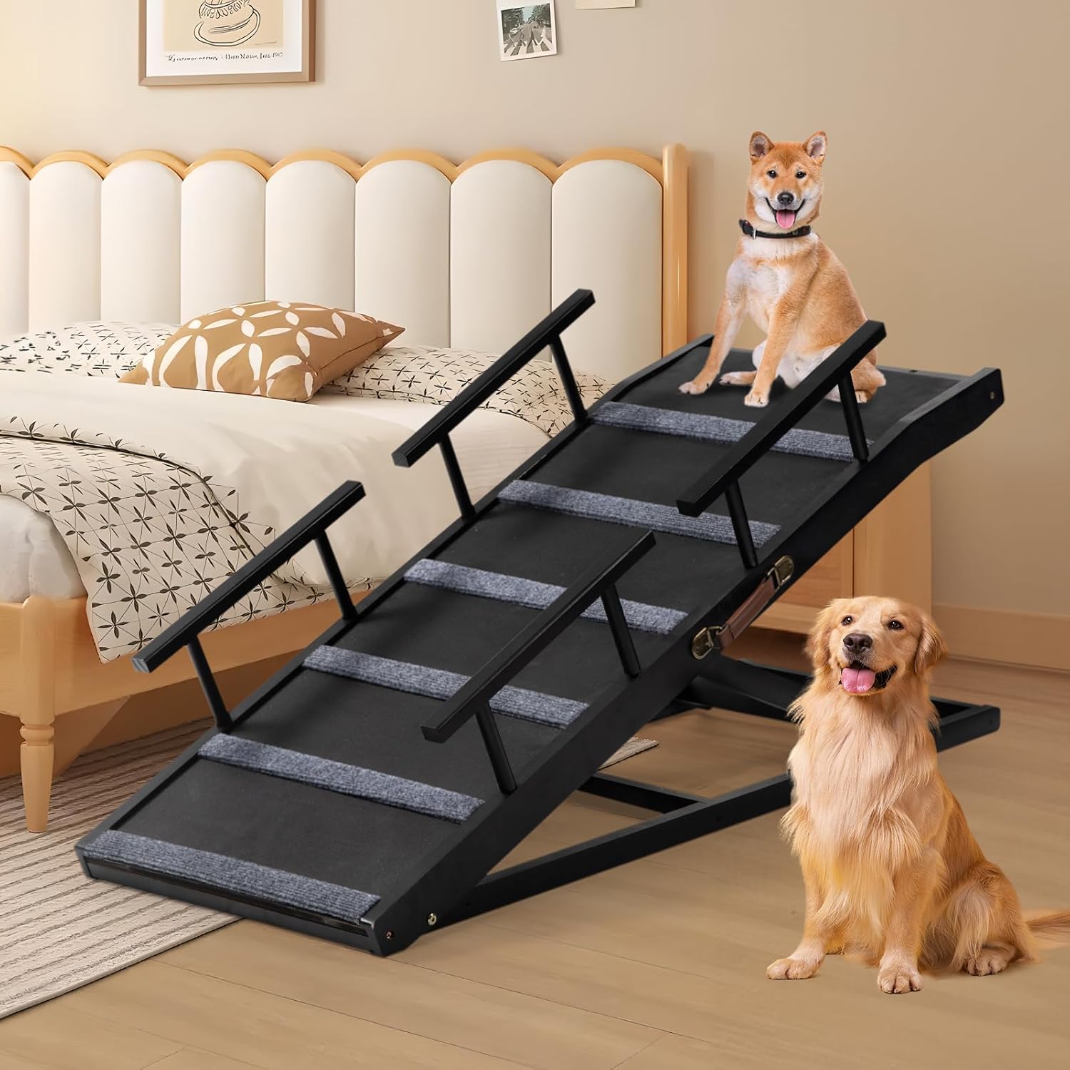 Amazon.com: Pet Ramps for Small Large Dogs & Cats - Folding Portable ...