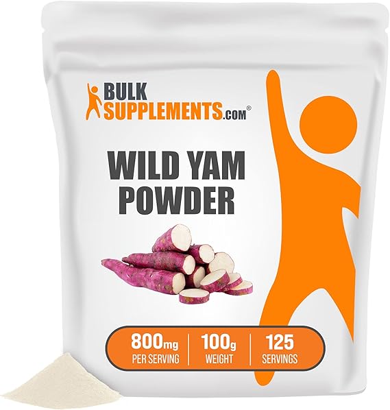 Amazon.com: BULKSUPPLEMENTS.COM Wild Yam Powder - Herbal Supplement ...