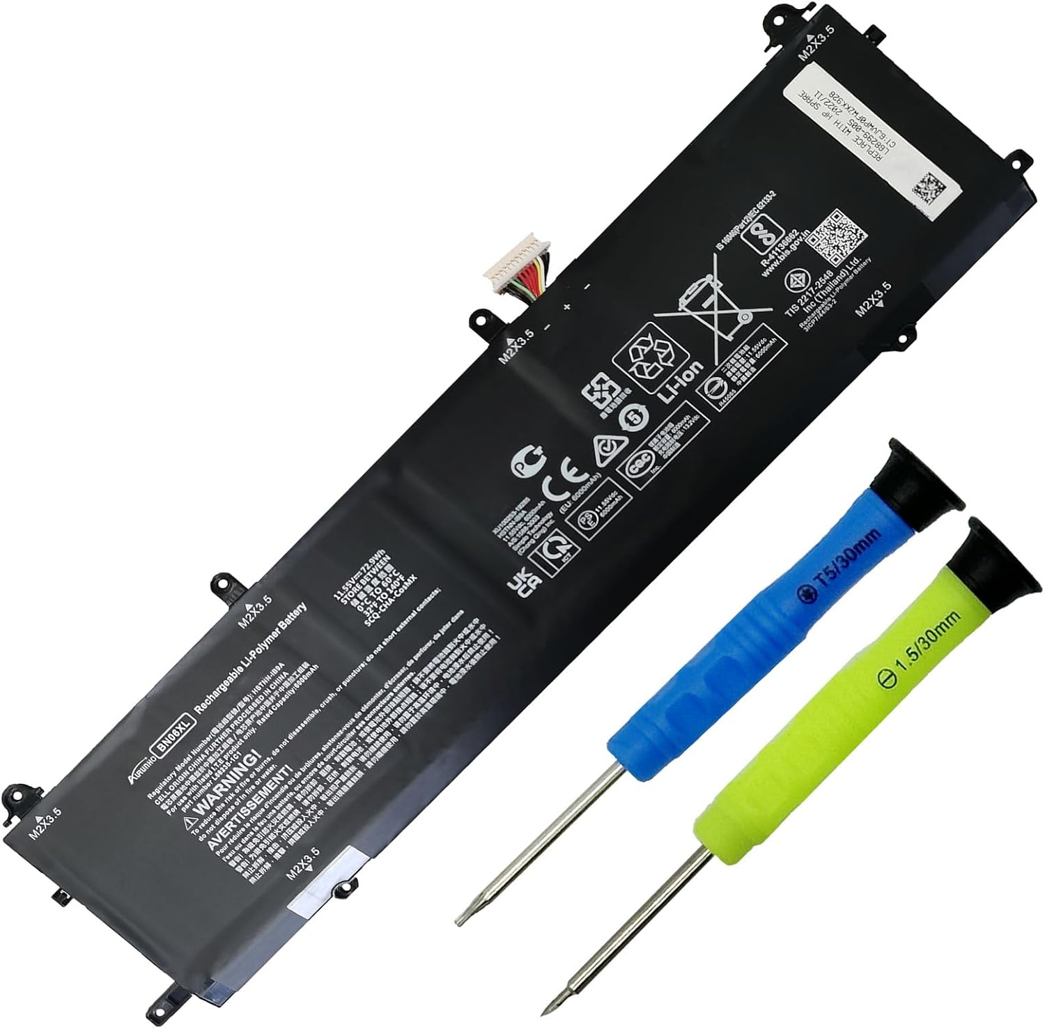 Amazon.com: BN06XL L68299-005 Laptop Battery Replacement for HP Spectre ...