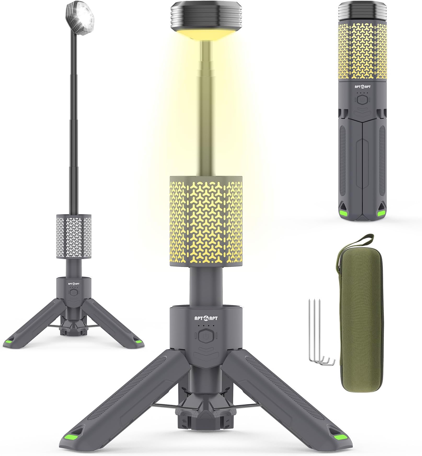 Amazon.com: SakerPlus Telescopic Camping Lantern, 14000mAh Rechargeable ...
