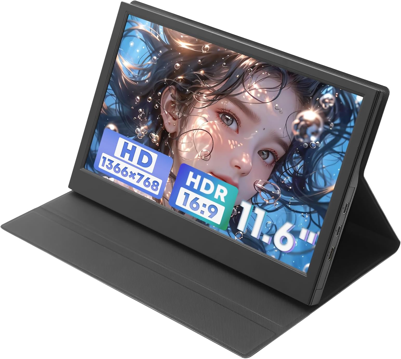 Amazon.com: HPDELGB 11.6" Portable Monitor 1366X768 HD Gaming Monitor ...