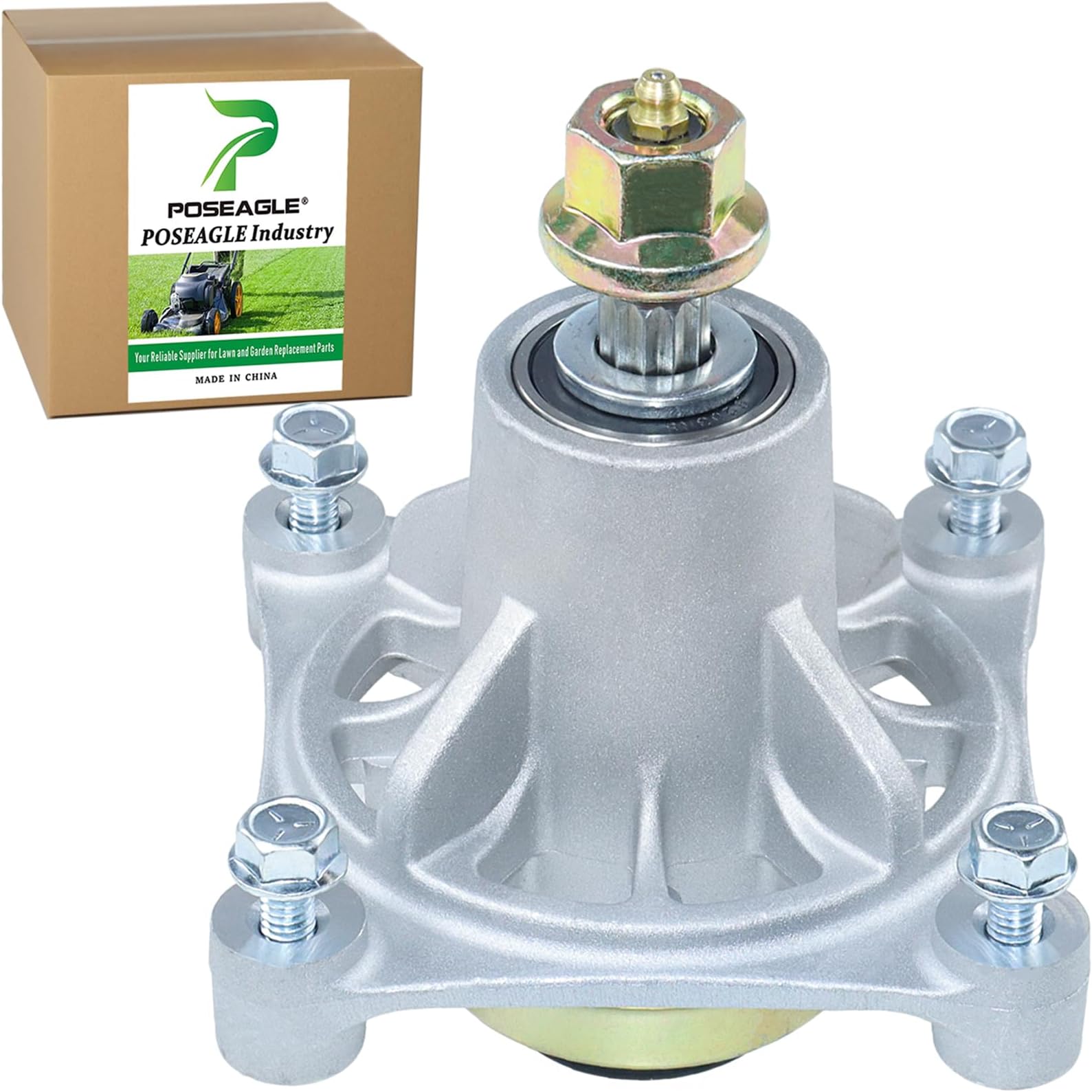 Amazon.com : LTD Staff Mower Deck Mandrel Complete Replaces Husqvarna ...